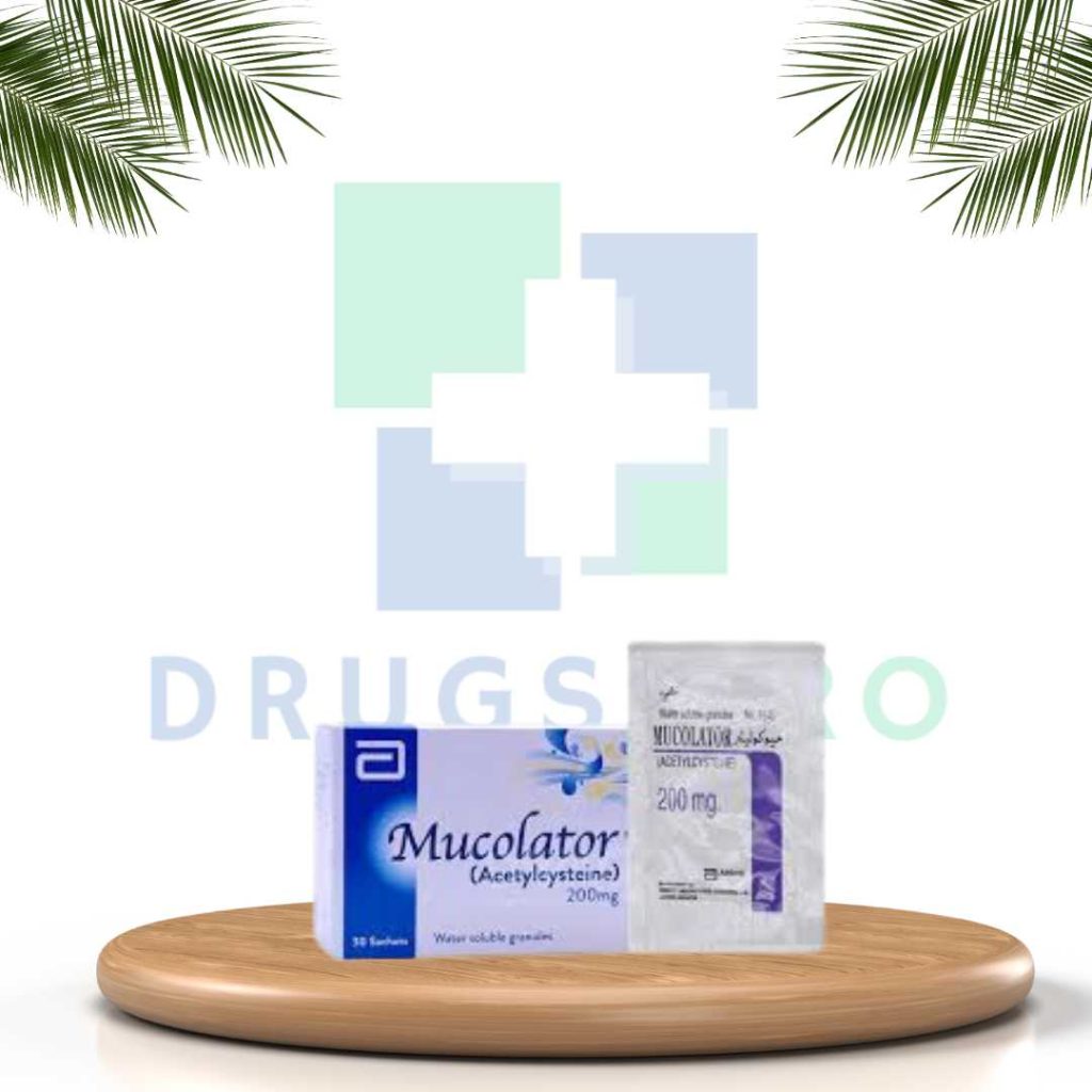 Mucolator Sachet 200mg | Buy at Best Price in Pakistan
