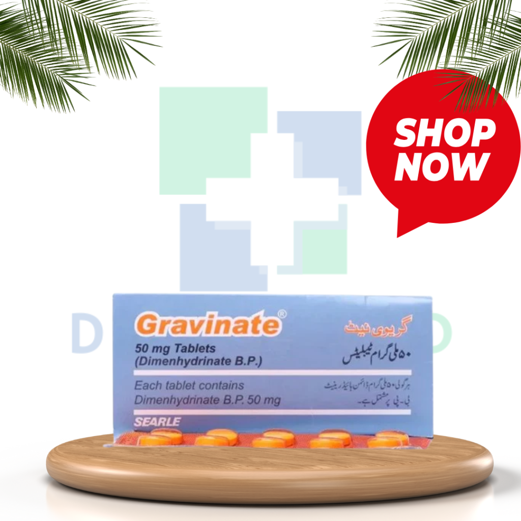 Gravinate Tablet – Fast Relief from Nausea & Vomiting | Uses in Urdu