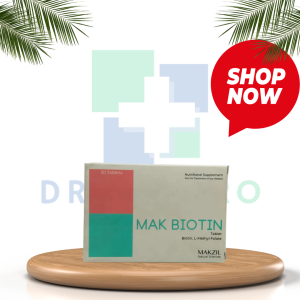 Mak Biotin Tablet – Boost Hair, Skin & Nail Health Naturally! | Uses in ...