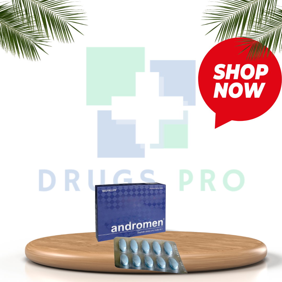 Andromen Tablets – 60s | Testosterone Support for Men Over 45 | Buy at ...