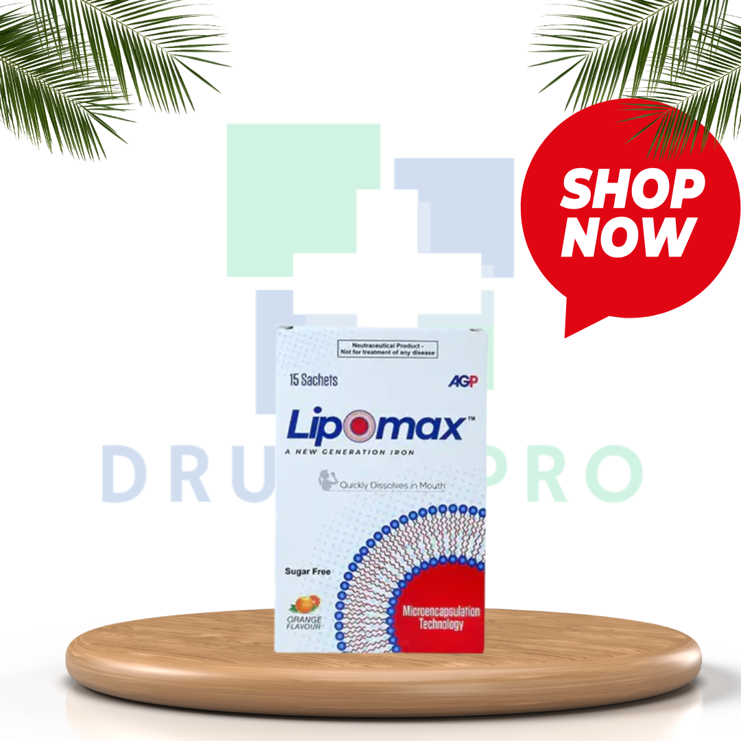 Lipomax Sachet Complete Iron & Multivitamin Boost | Uses in Urdu